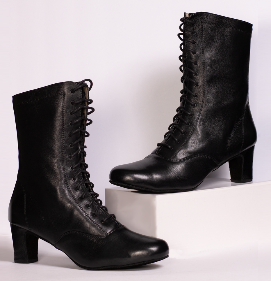 Vandal Boots 2.5" - Black (Men's) - Luboos